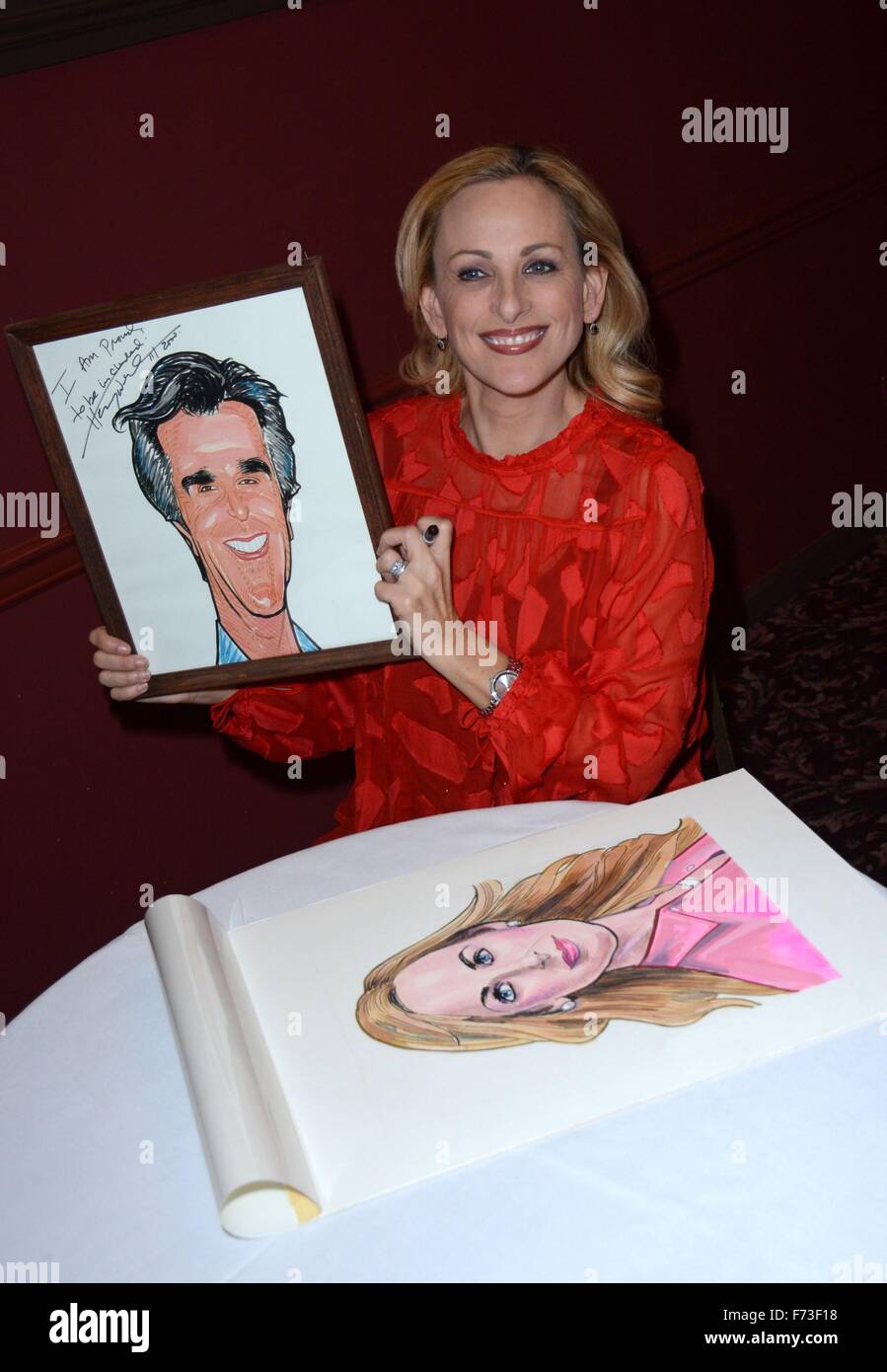 Marlee matlin henry winkler marlee hi-res stock photography and images ...