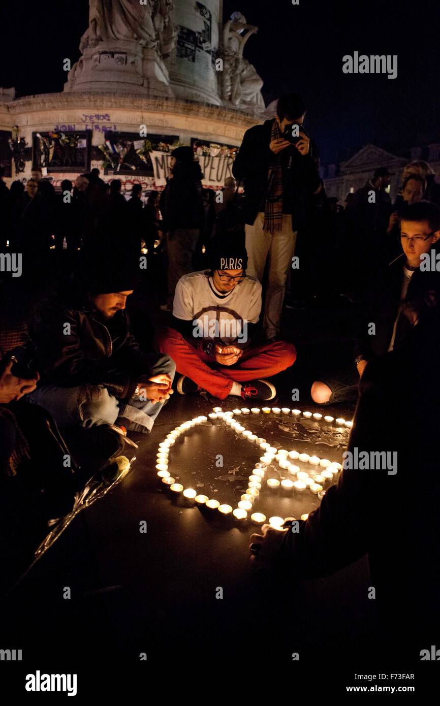 Mass panic broke out at Place de la Republique two days after 132 ...