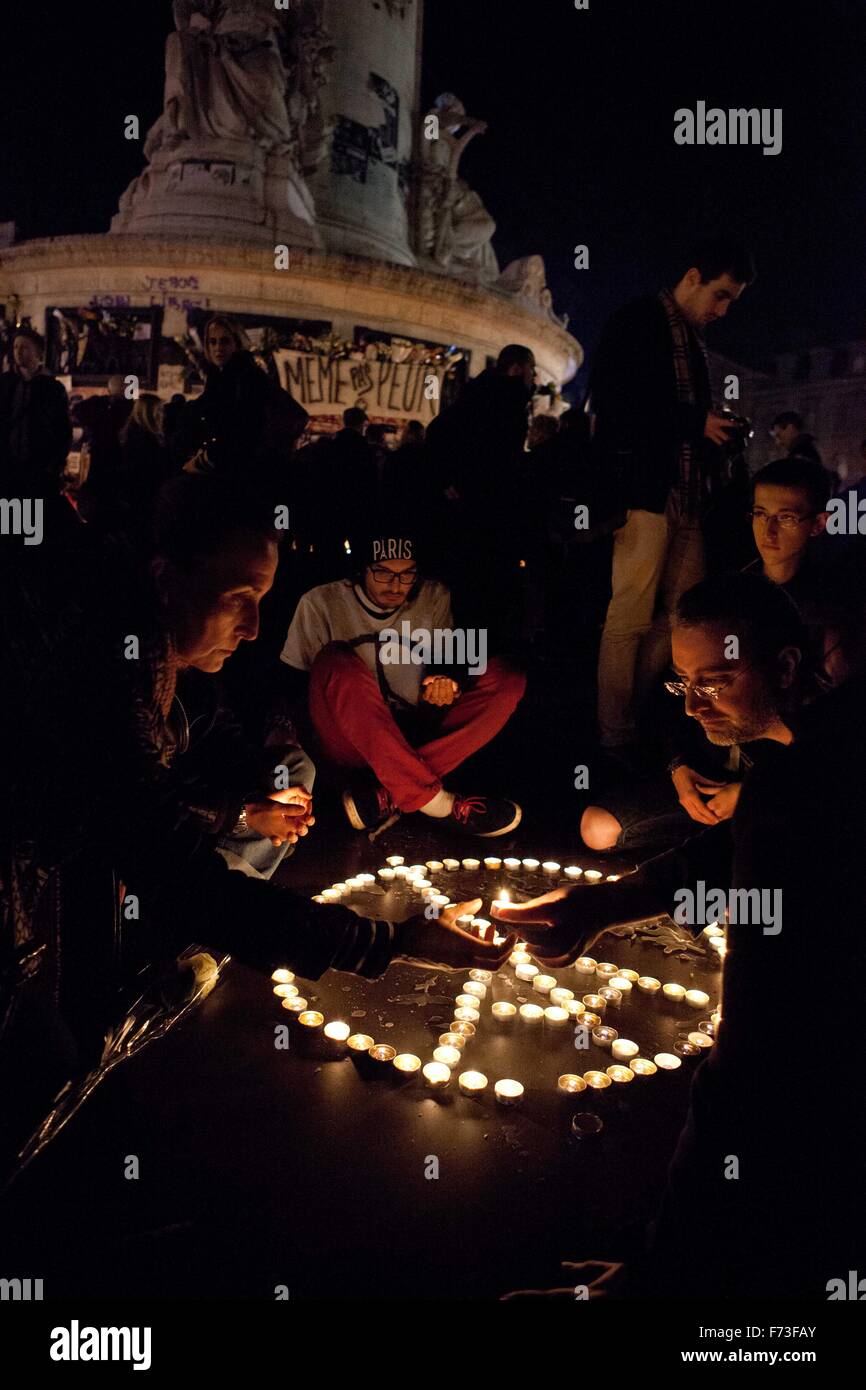 Mass panic broke out at Place de la Republique two days after 132 ...