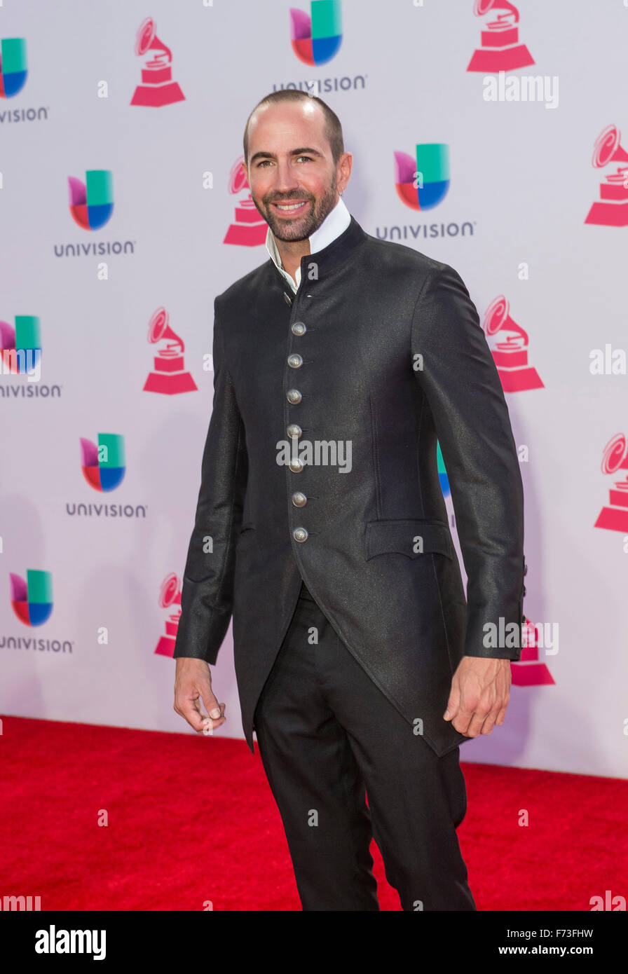 Singer/songwriter Lucas Arnau attends the 16th Annual Latin GRAMMY ...
