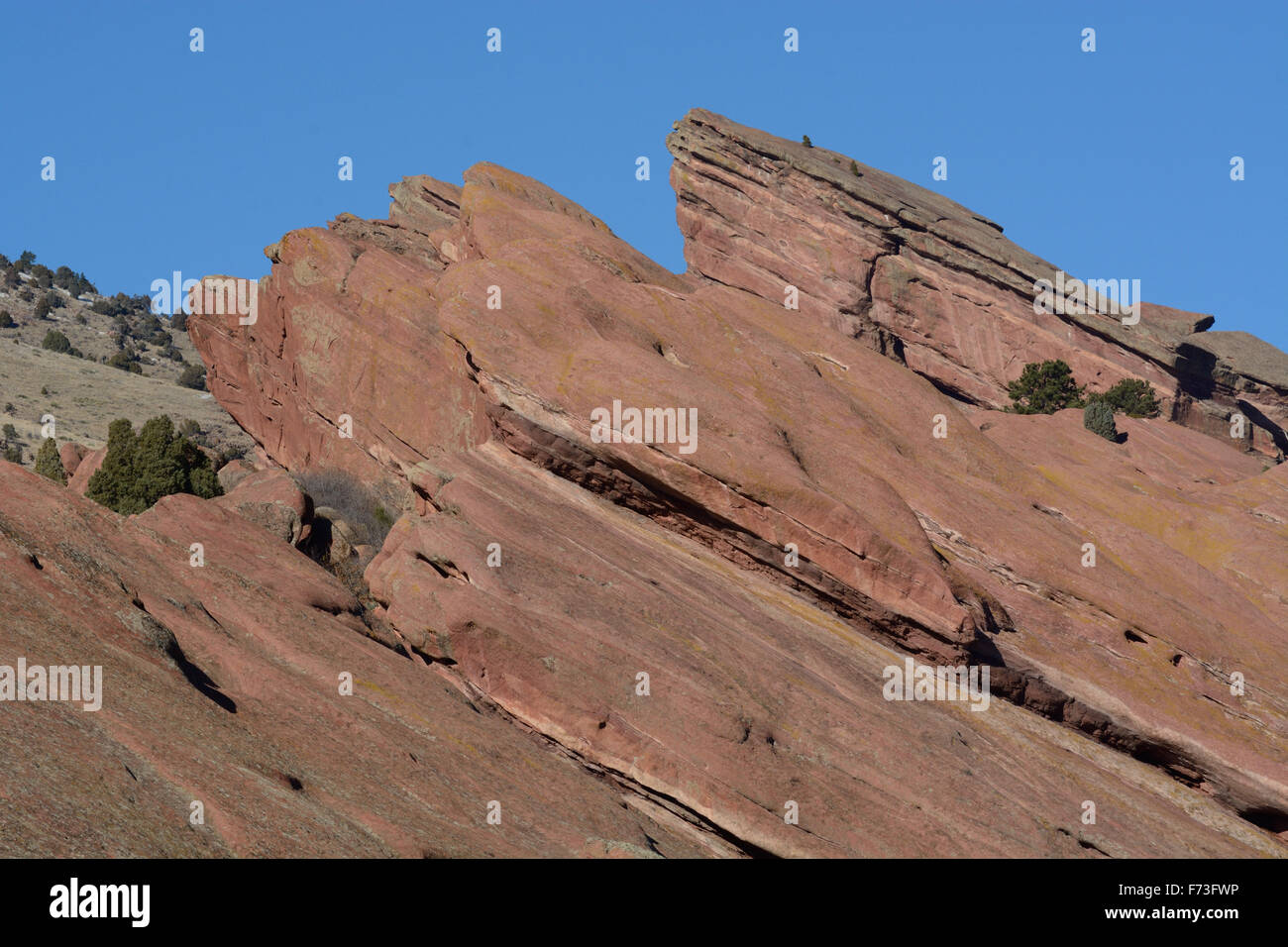 Erosion of sandstone Red Rocks geological formation Stock Photo - Alamy