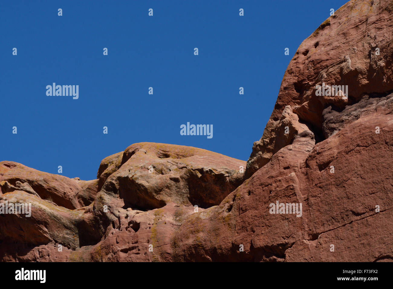 Erosion of sandstone Red Rocks geological formation Stock Photo - Alamy