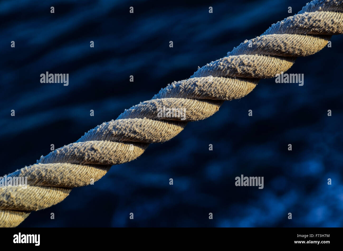 Old Vintage Naval Rope Stock Photo - Alamy