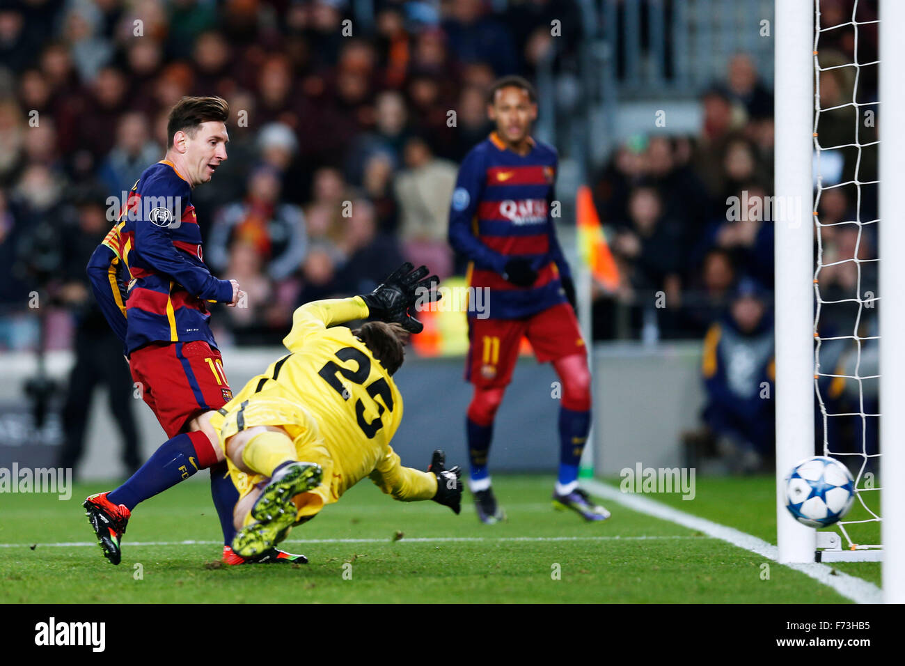 Barcelona, Spain. © D. 24th Nov, 2015. Lionel Messi (Barcelona ...