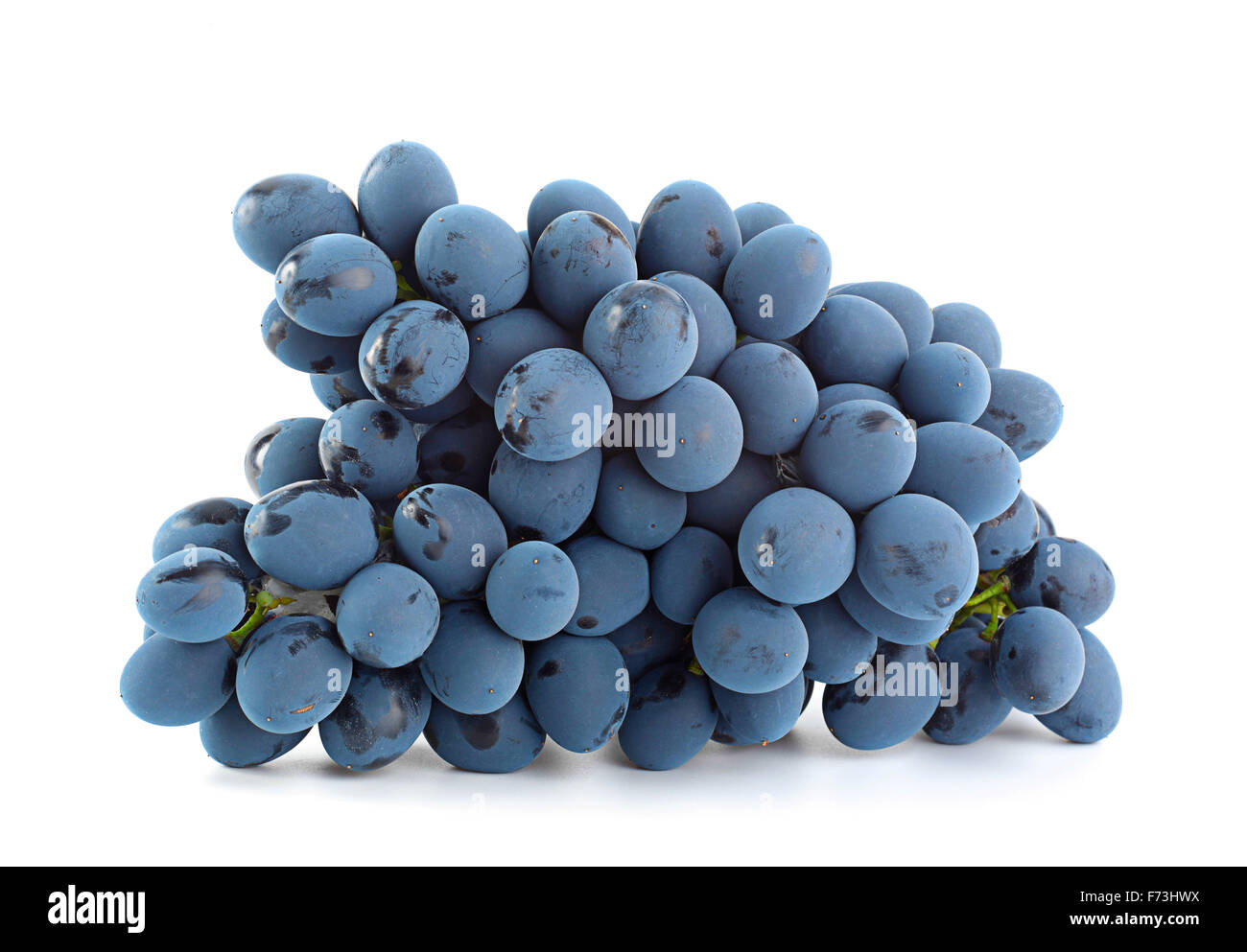 Blue grape fruit isolated on white background Stock Photo - Alamy