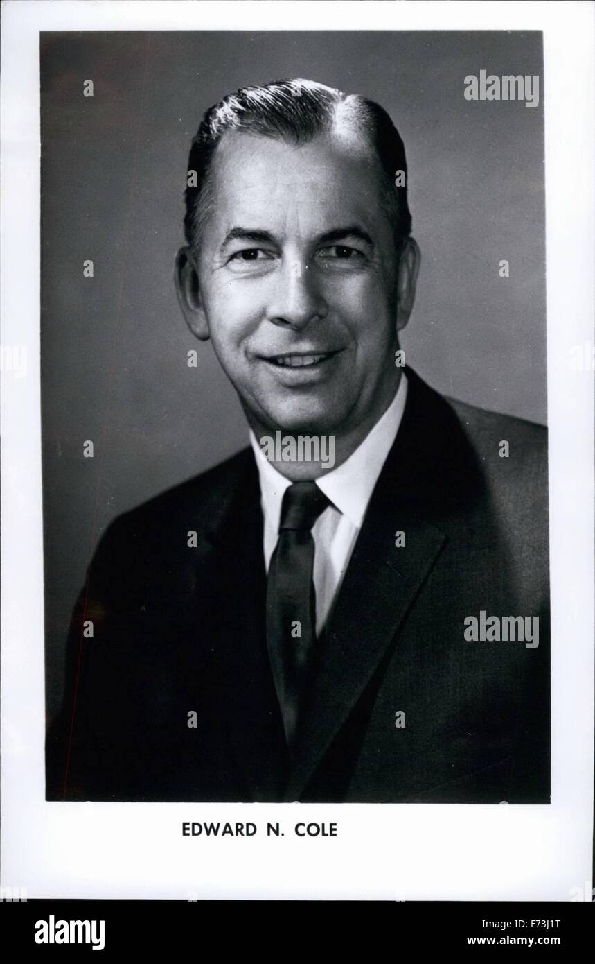 1974 - Edward N. Cole GM Executive VP © Keystone Pictures USA/ZUMAPRESS ...