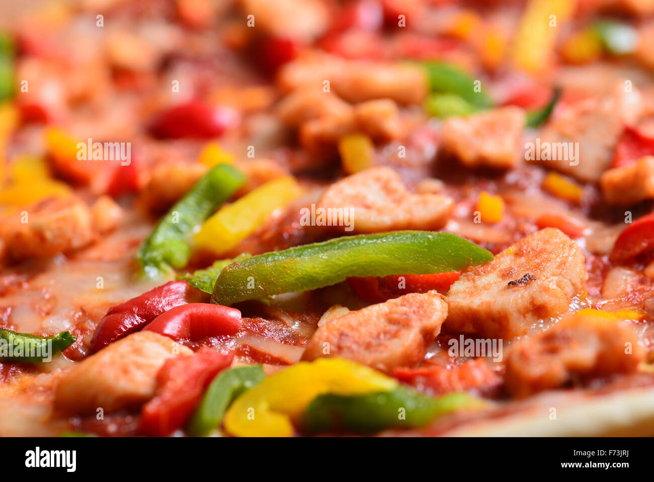 Meat feast pizza hi-res stock photography and images - Alamy