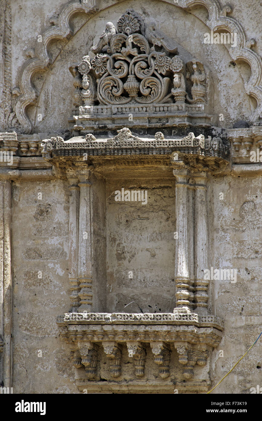 alcove, Khambhalia gate, jamnagar, saurashtra, gujarat, india, asia ...