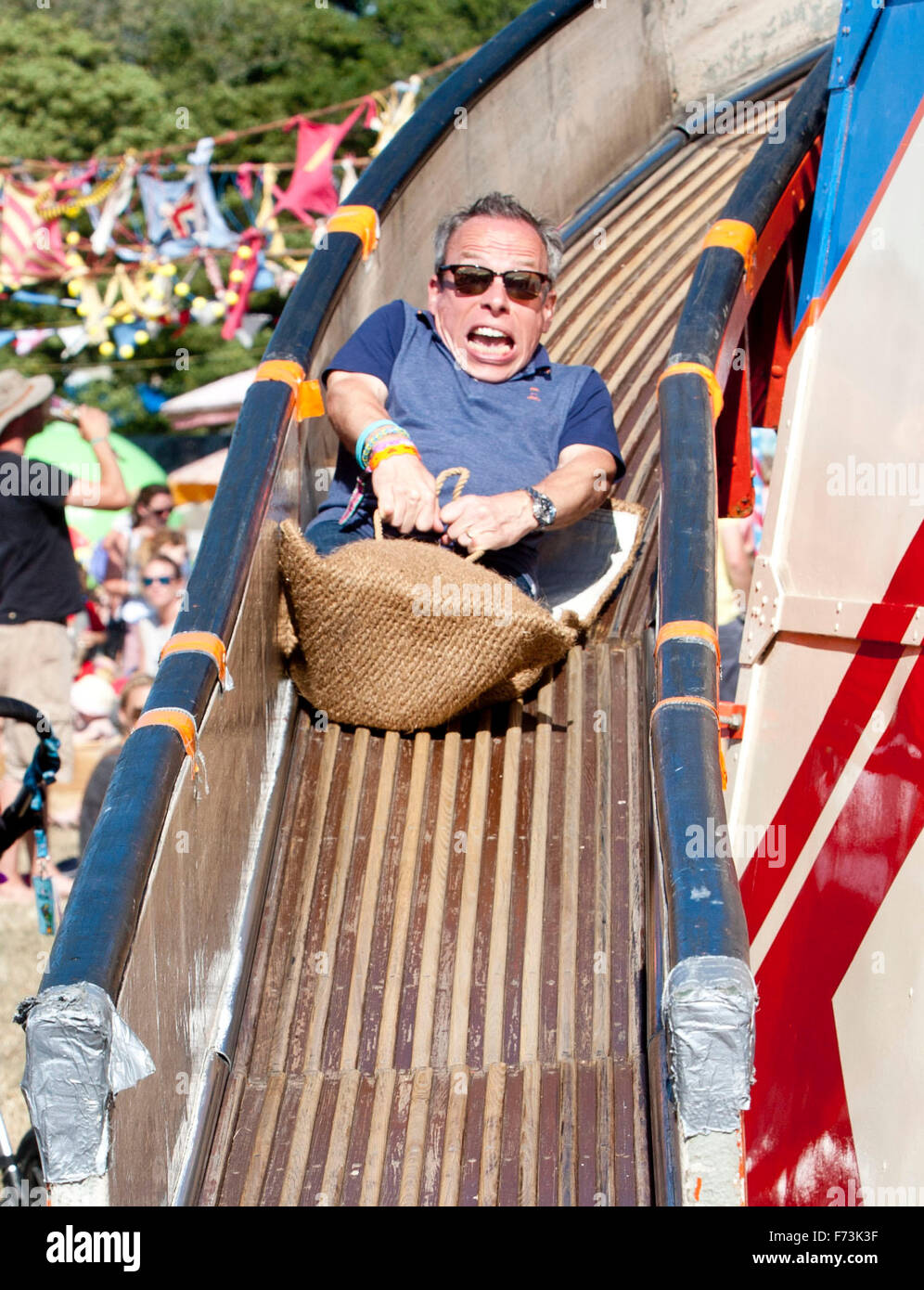 warick davis at camp bestival Stock Photo - Alamy