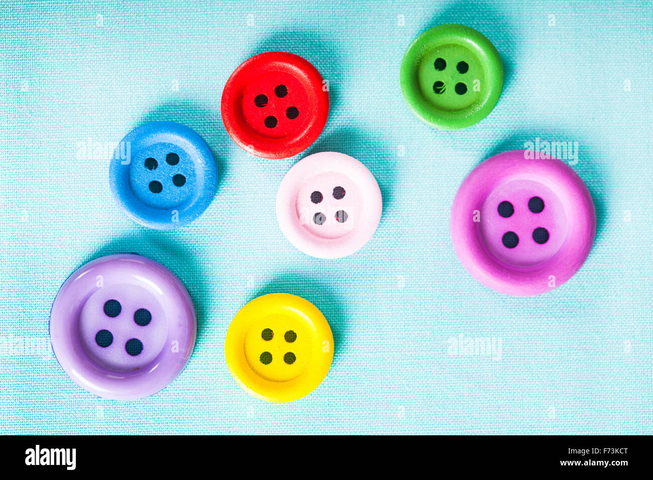 The Colorful buttons Stock Photo - Alamy