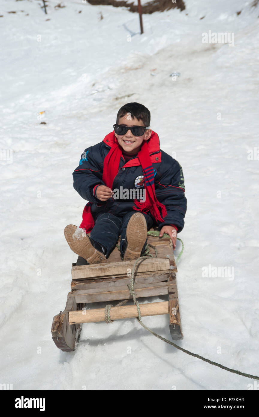 Sledge ride hi-res stock photography and images - Alamy