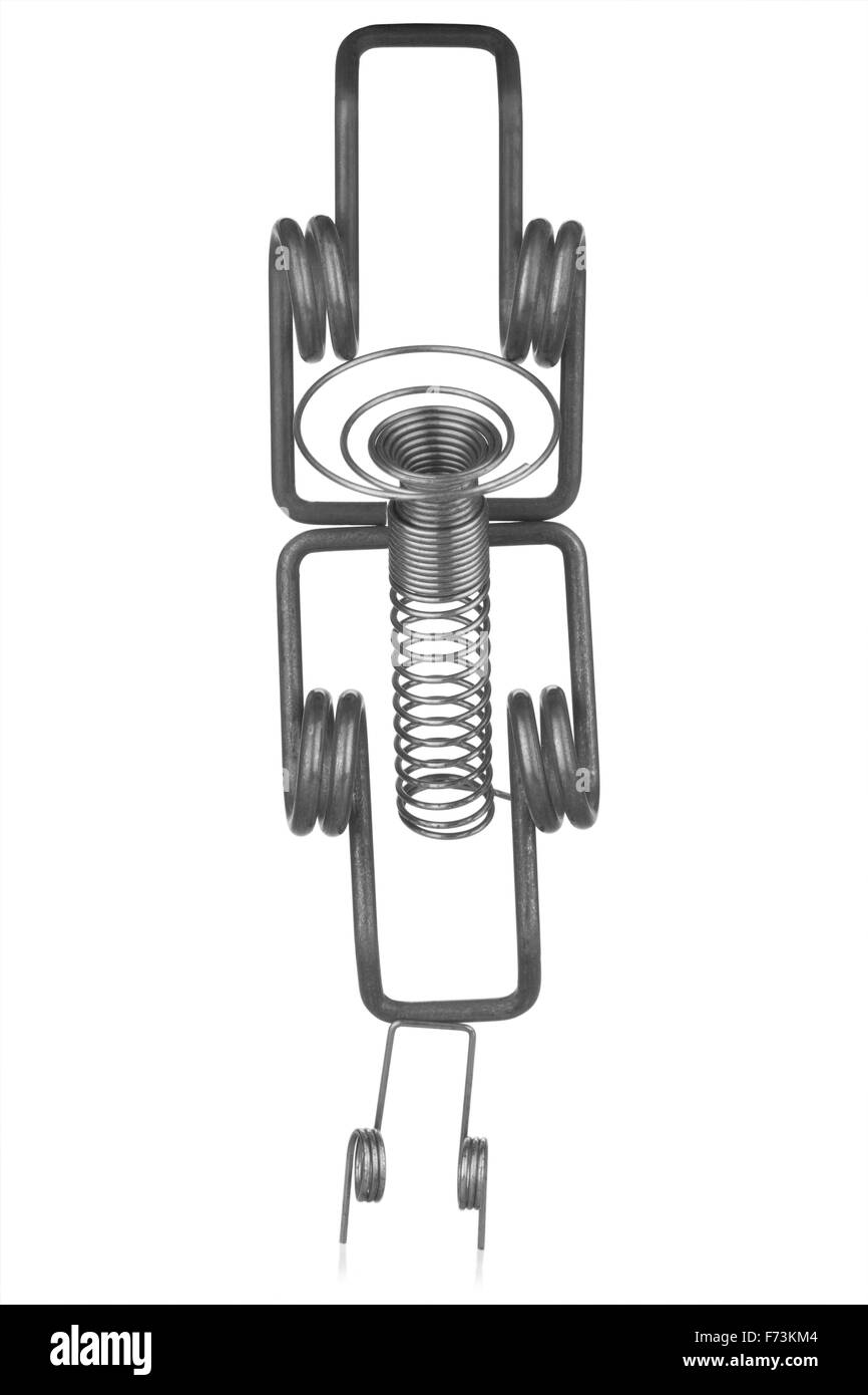 Robot table man background Black and White Stock Photos & Images - Alamy