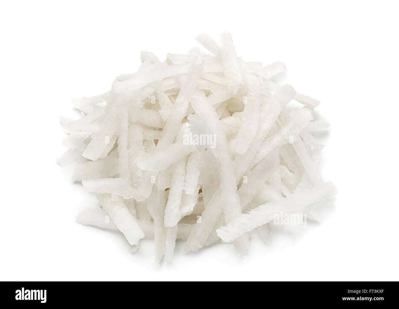 Black big radish slice vegetable closeup isolated on white Stock Photo ...