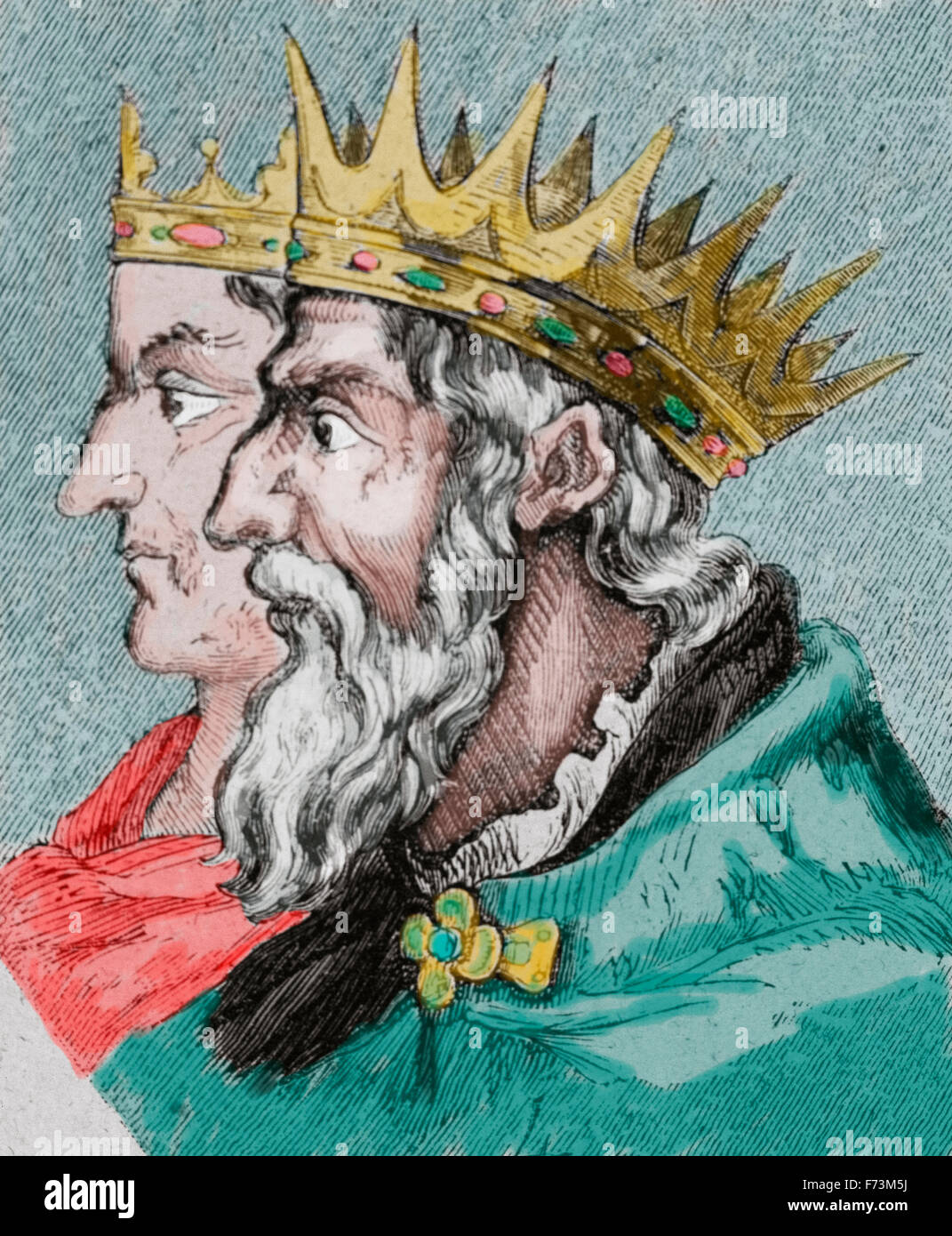 Liuvigild (525-586). Visigothic King of Hispania and Septimania from ...
