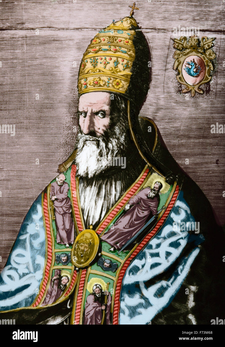 Pope Gregory XIII (1502-1585). Born Ugo Boncompagni. Pope from 1572 ...
