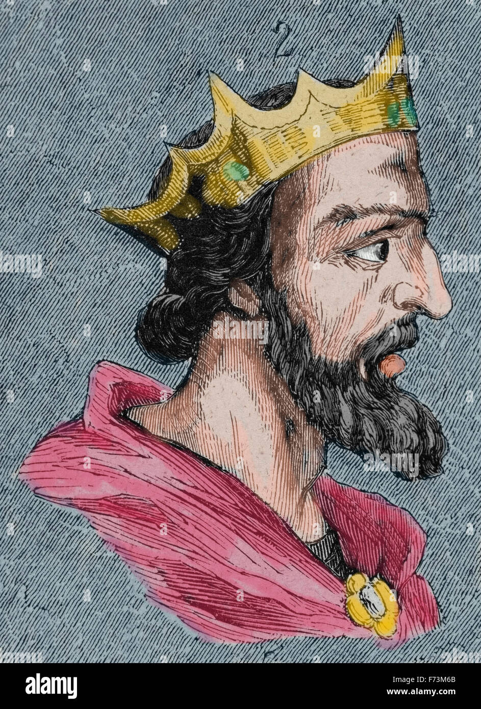 Visigothic king of hispania hi-res stock photography and images - Alamy