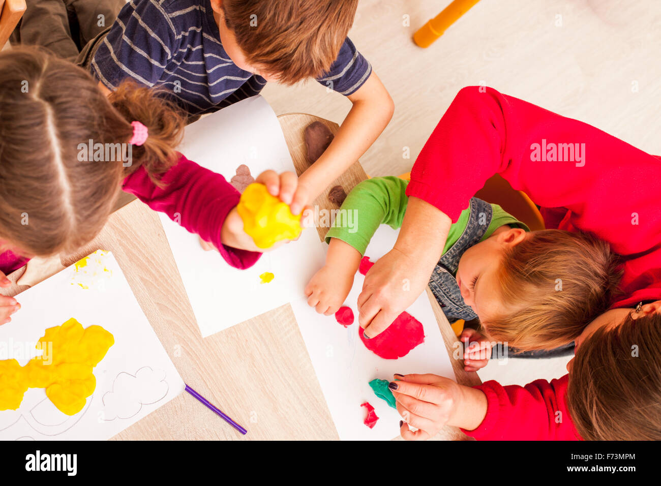 Interesting lesson modeling Stock Photo - Alamy