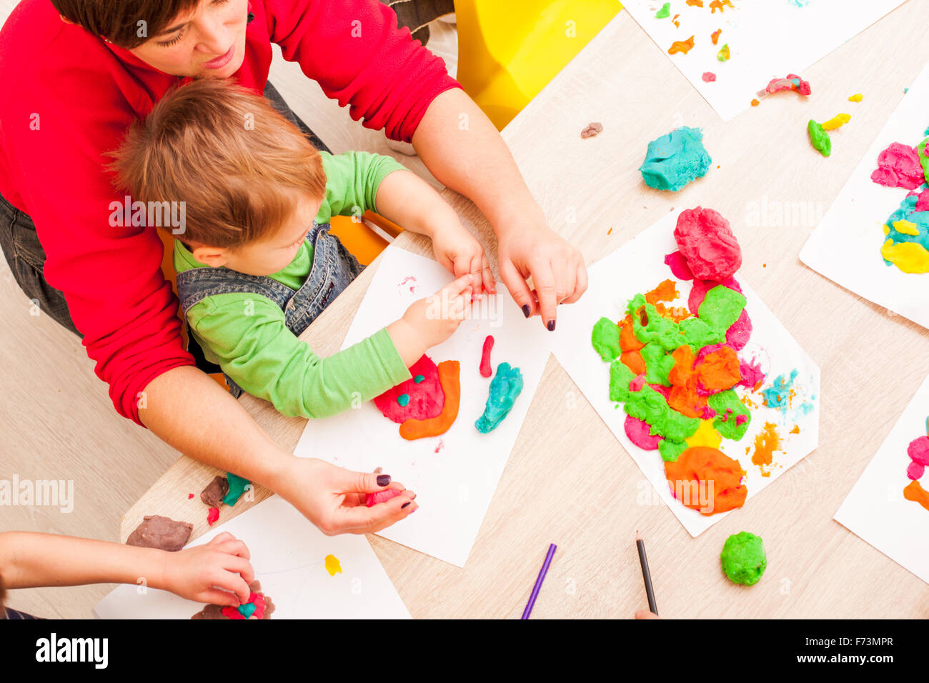 Interesting lesson modeling Stock Photo - Alamy
