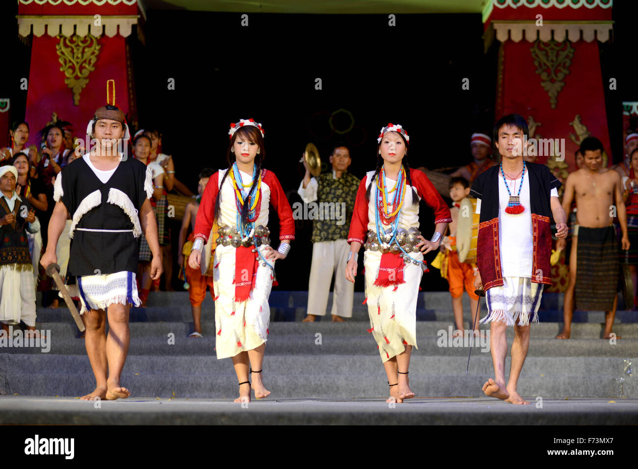 Nyishi tribe women arunachal pradesh hi-res stock photography and ...