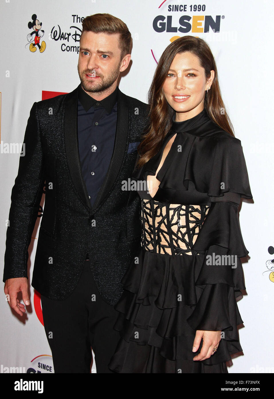 2015 GLSEN Respect Awards Featuring: Justin Timberlake, Jessica Biel ...