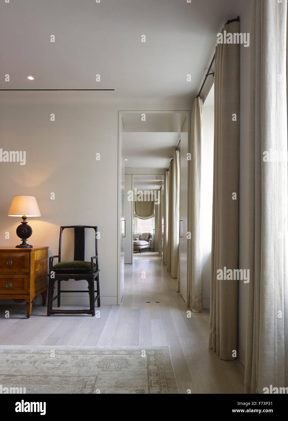 View of enfilade from living room. East 79, New York City, United ...
