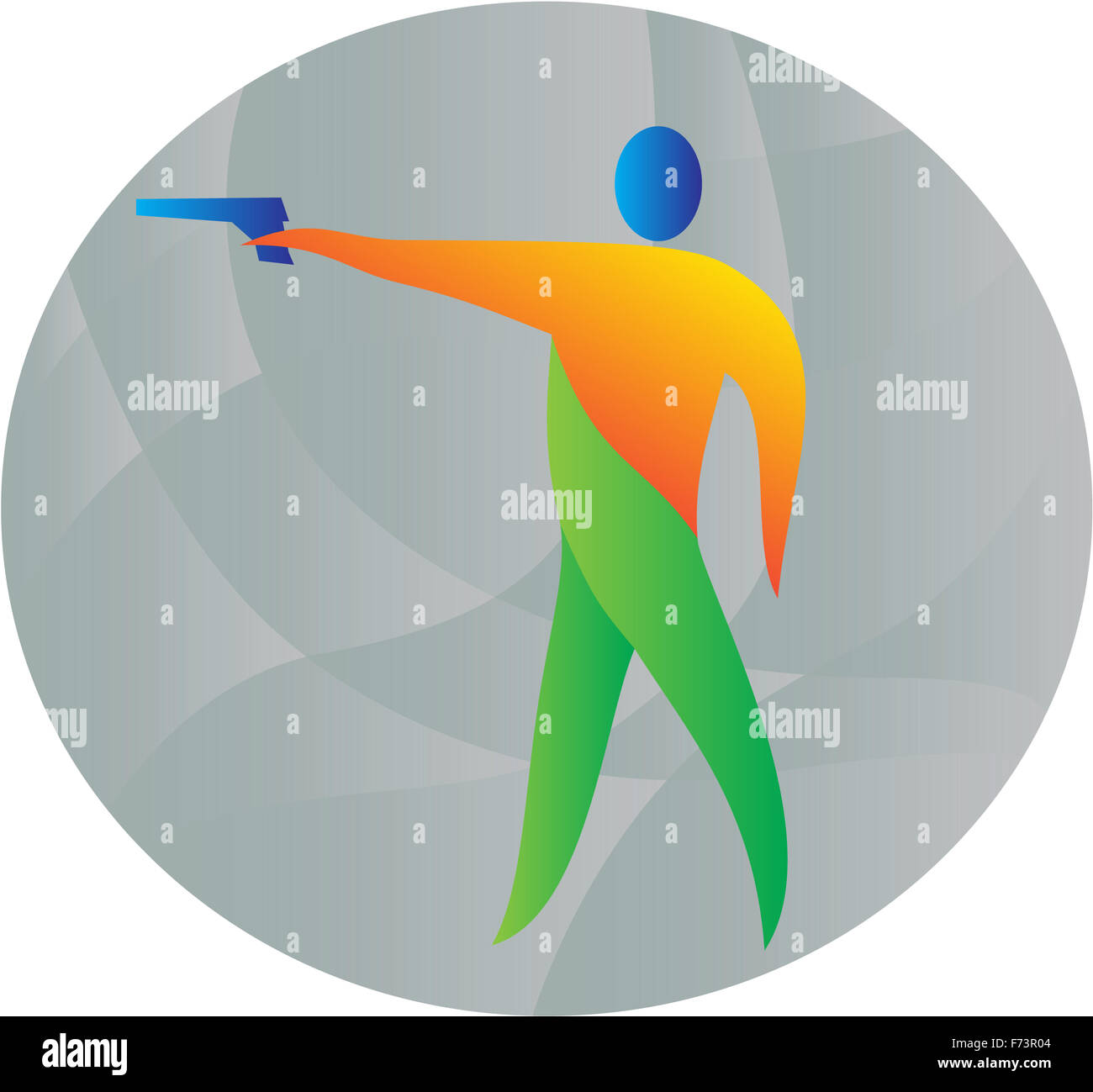 Circle Man Shooting Games