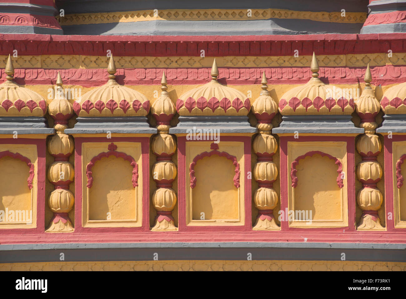 Shree devdeveshwar temple alcoves, pune, maharashtra, india, asia Stock ...