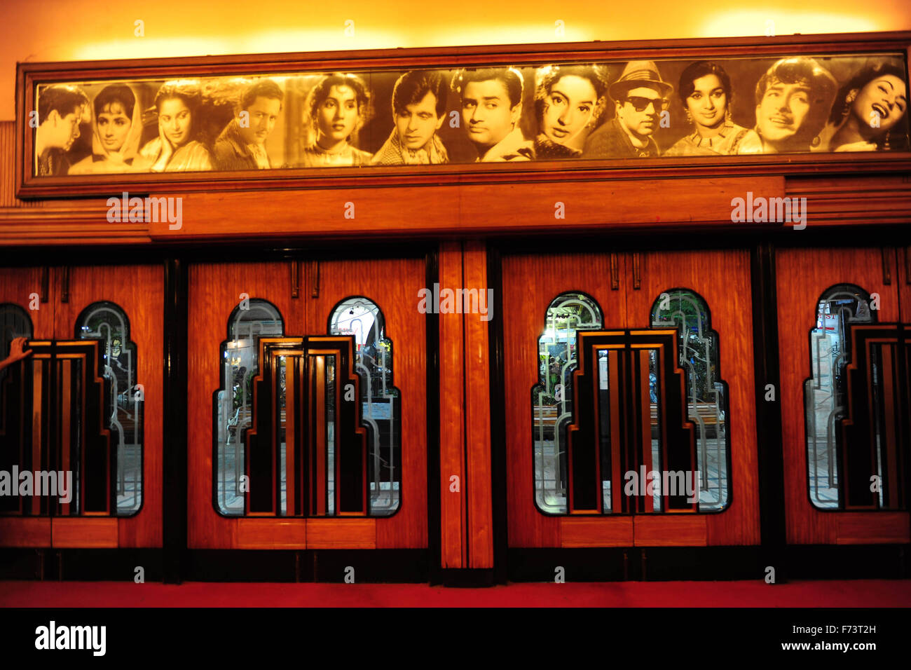 Liberty Cinema entrance gate, Bombay, Mumbai, Maharashtra, India ...