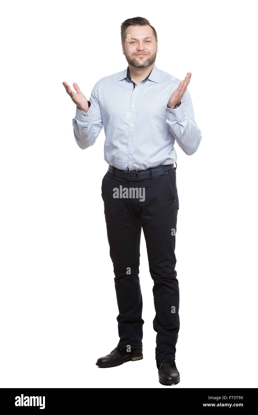 Open gestures posture hi-res stock photography and images - Alamy