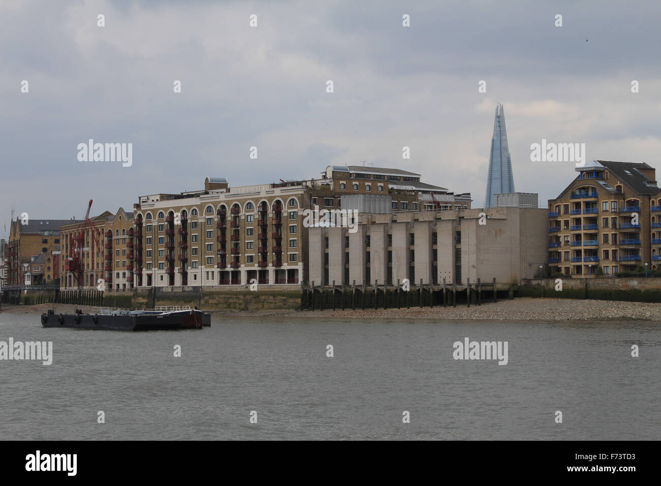 Gun Wharves, Wapping London Stock Photo - Alamy