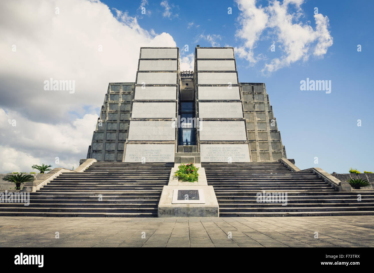 Monumental Christopher Columbus lighthouse in Santo Domingo, Dominican ...