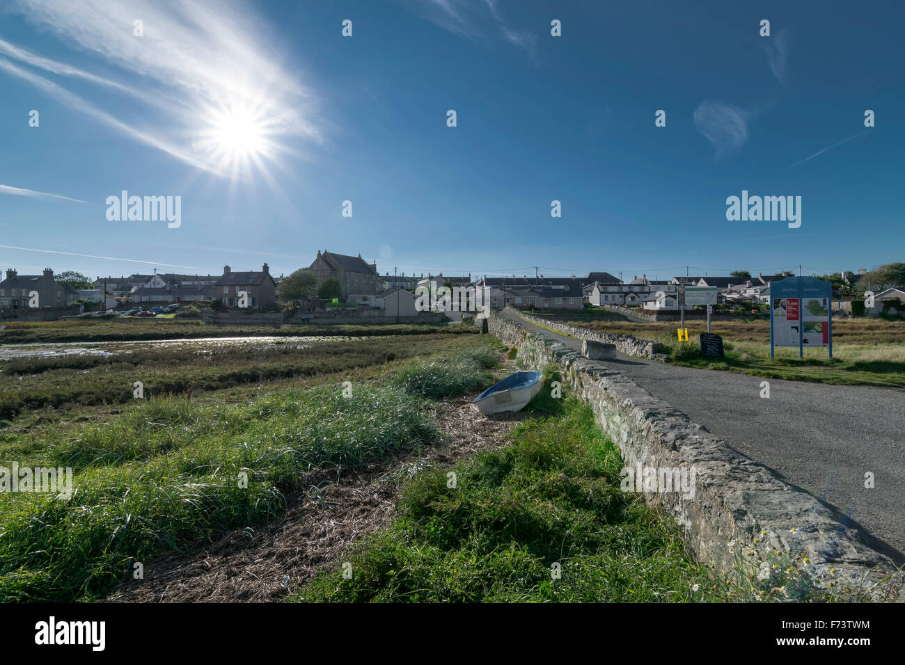 Aberffraw on Anglesey North Wales Stock Photo - Alamy