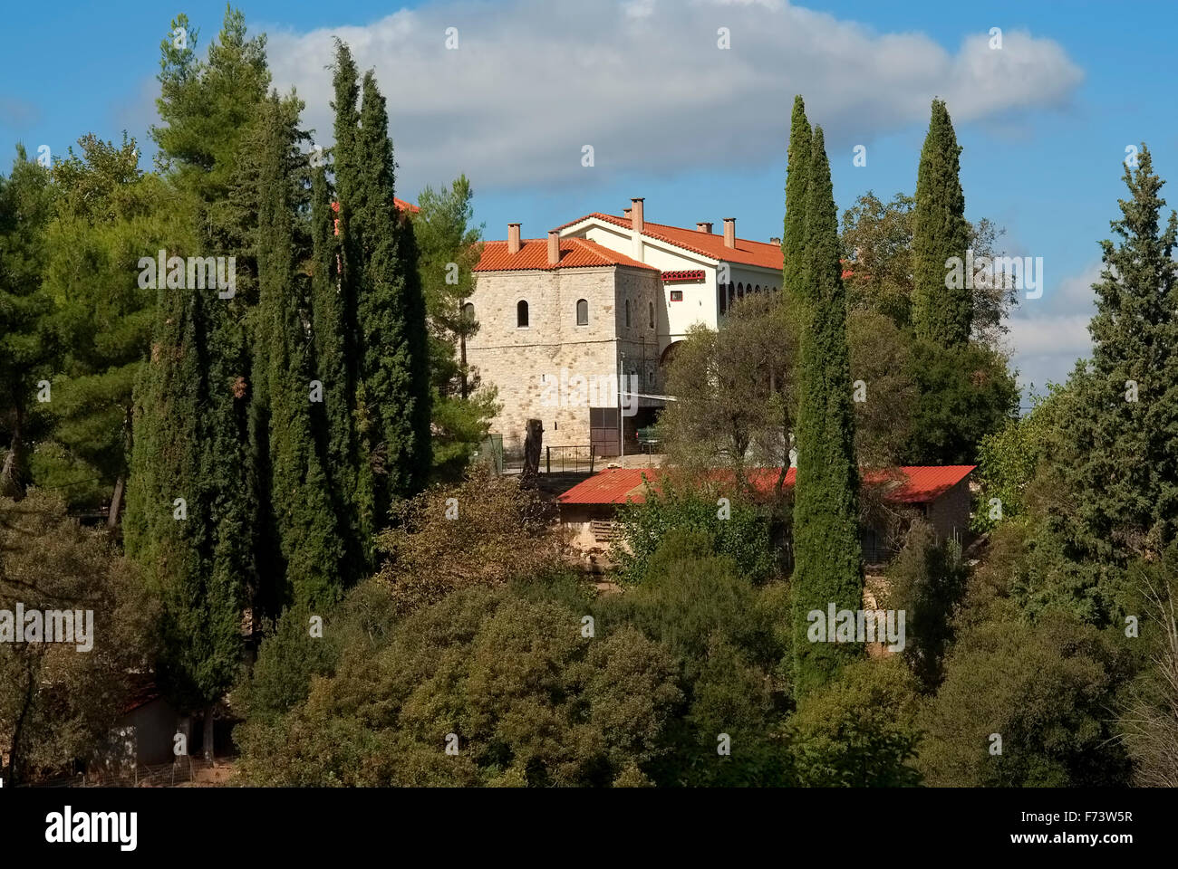 Church of Agia Lavra at Kalavryta village in Greece Stock Photo - Alamy