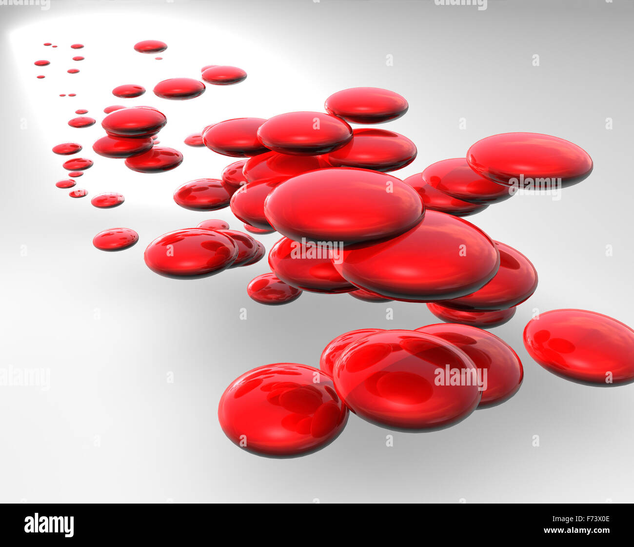 Red abstract bubbles Stock Photo - Alamy