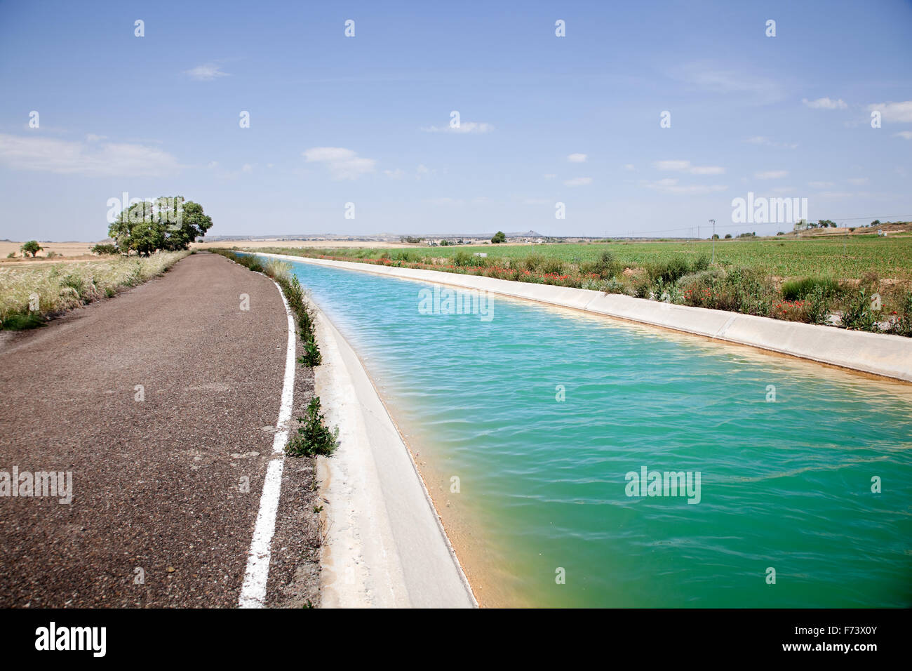 Concrete water channel hi-res stock photography and images - Alamy