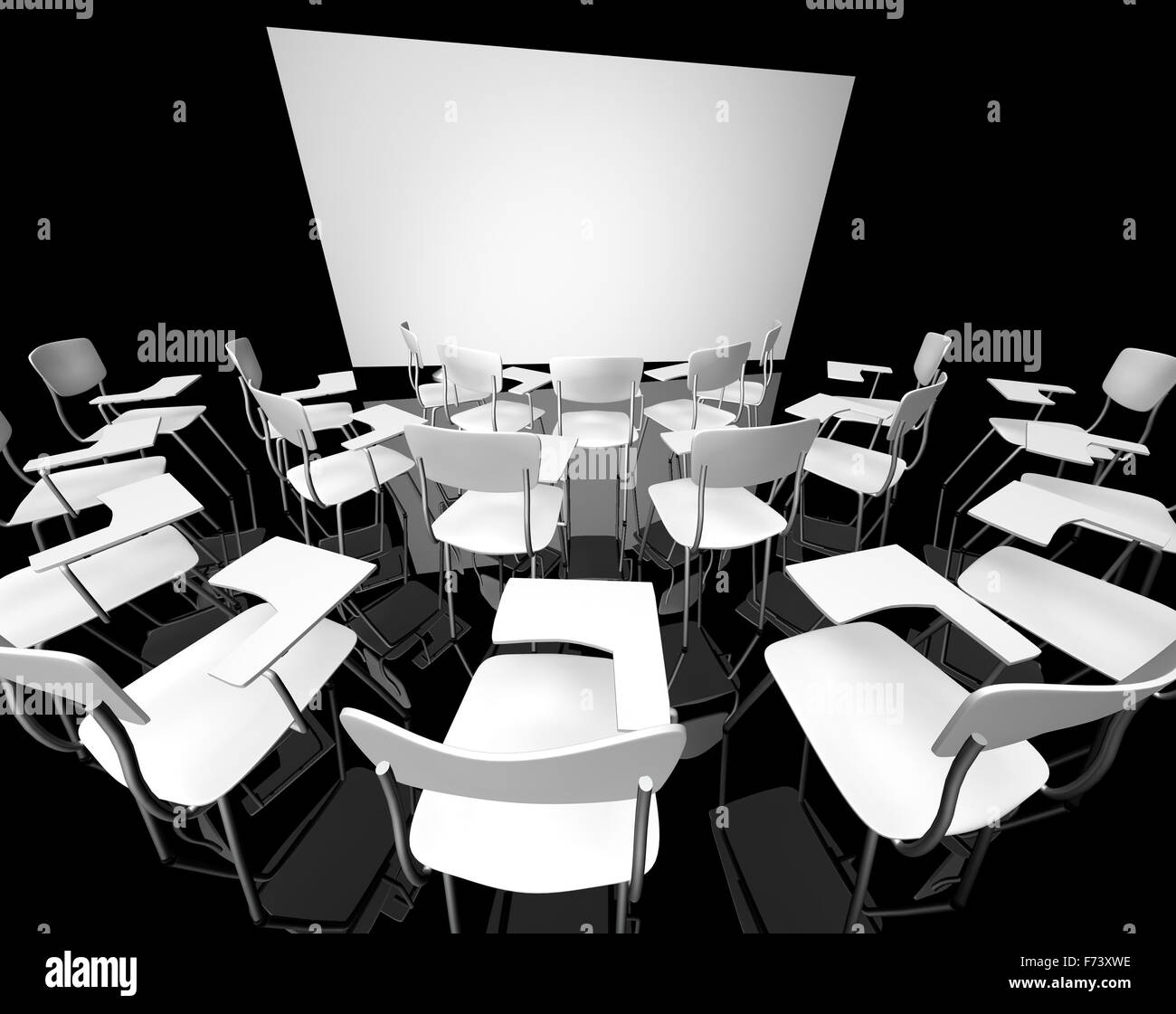 Classroom Black and White Stock Photos & Images - Alamy