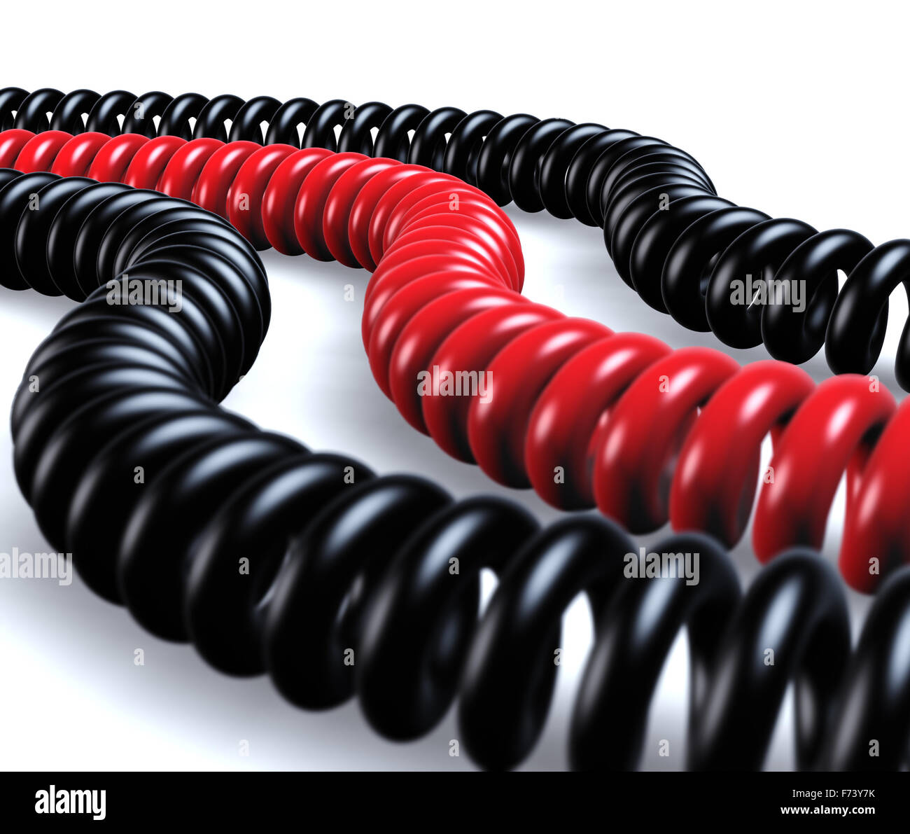 Phone cord curled hi-res stock photography and images - Alamy