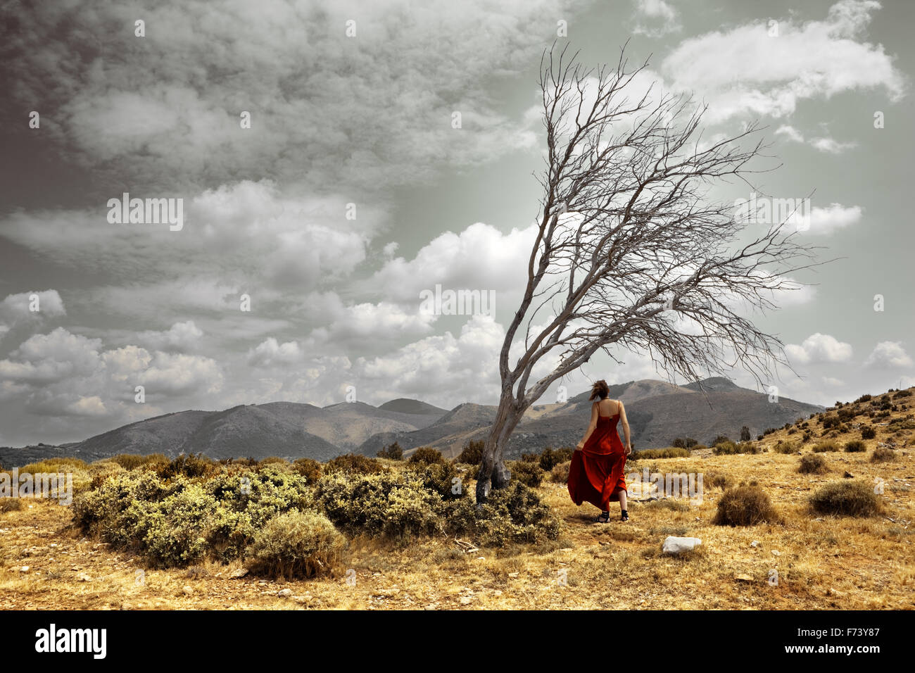 Female suggestive hi-res stock photography and images - Alamy