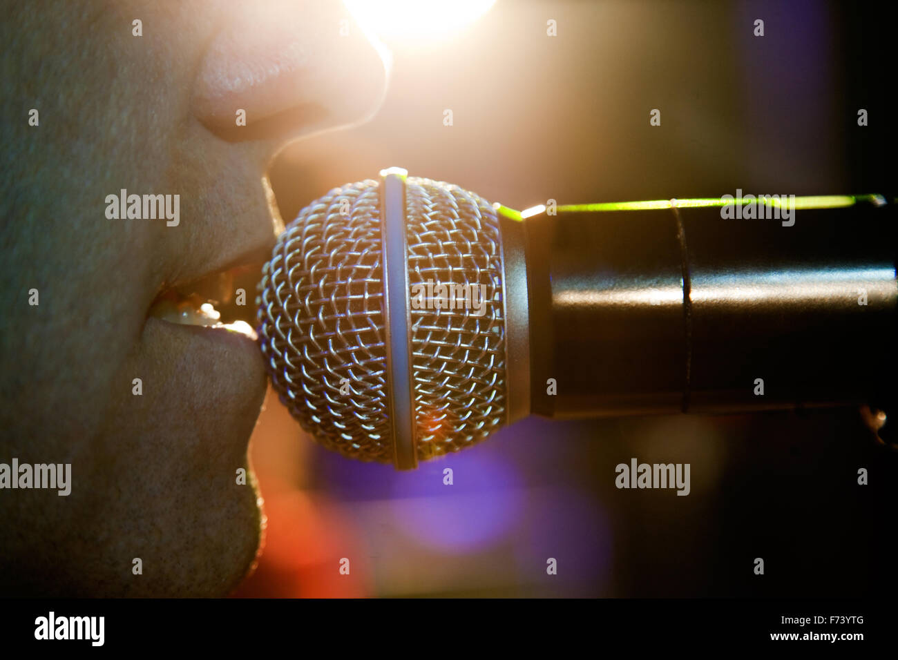 Close up on live concert hi-res stock photography and images - Alamy