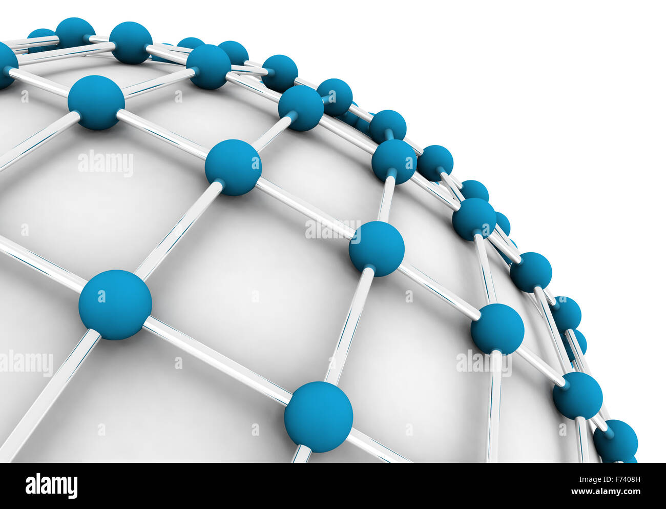 3D image of the network concept Stock Photo - Alamy