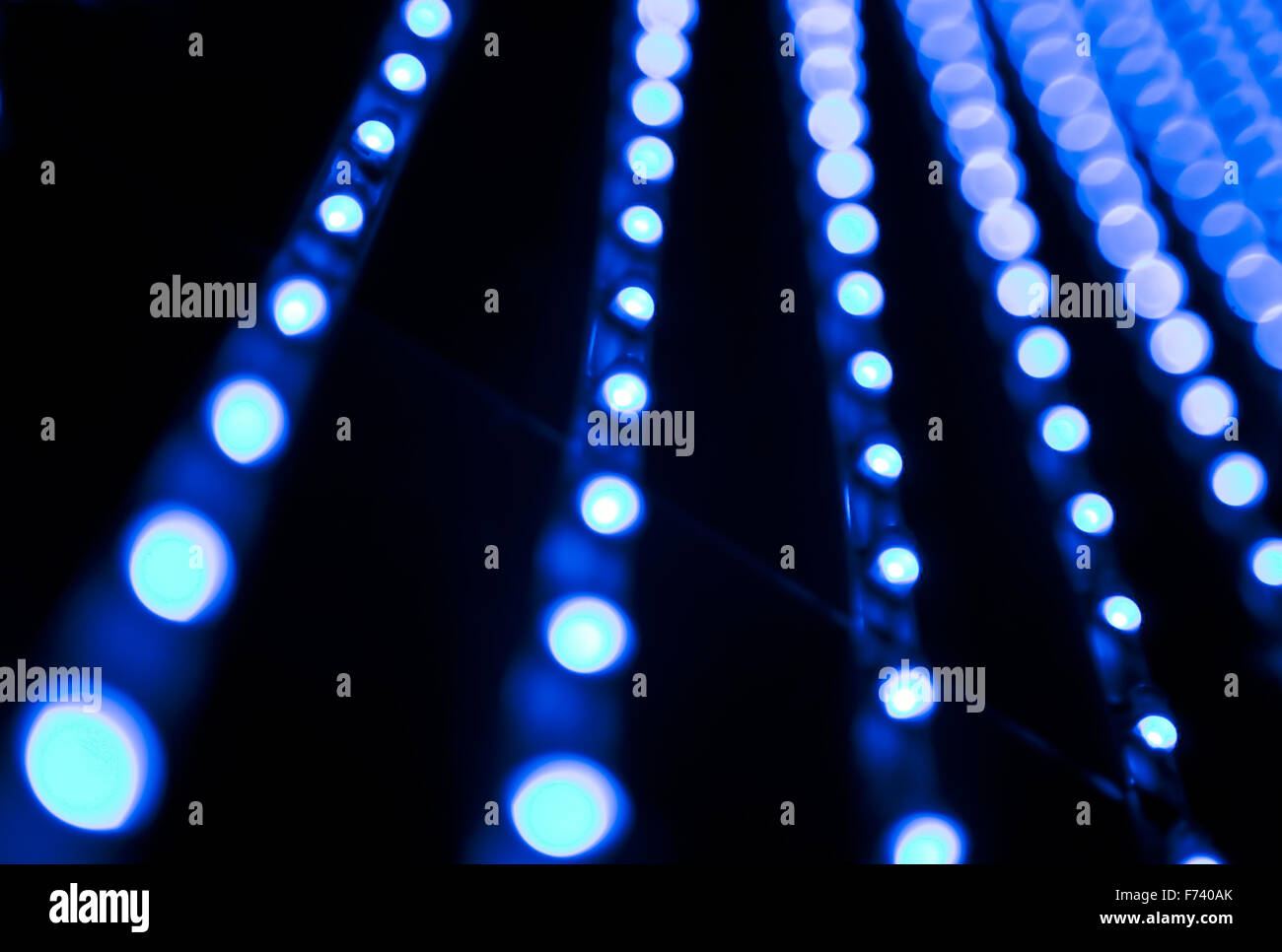 Abstract image of technology LED bulbs Stock Photo - Alamy