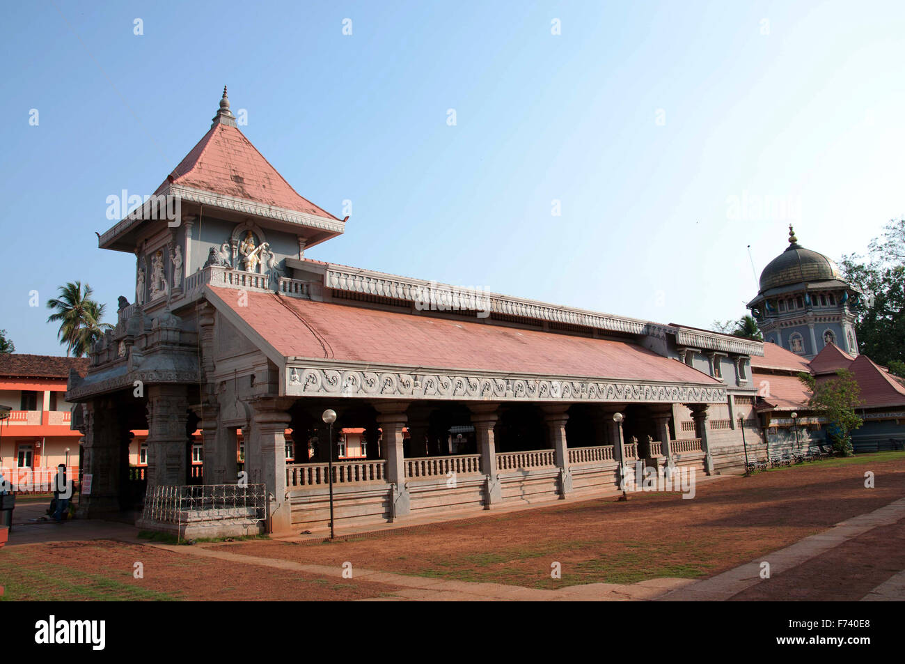 Shri Mahalasa Narayani Mandir, Mahalasa temple, ponda, goa, india, asia ...