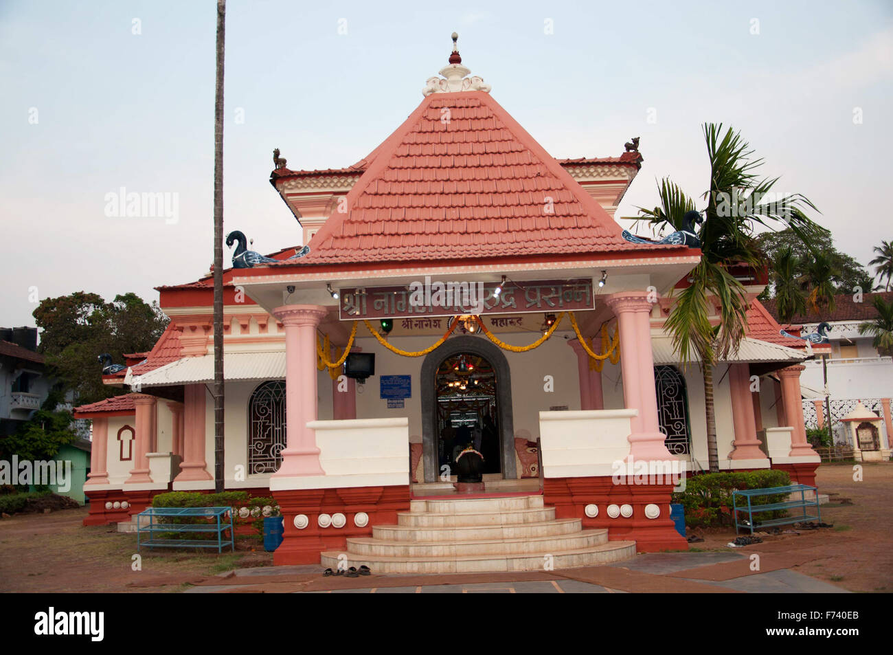 Nageshi temple, ponda, goa, india, asia Stock Photo - Alamy
