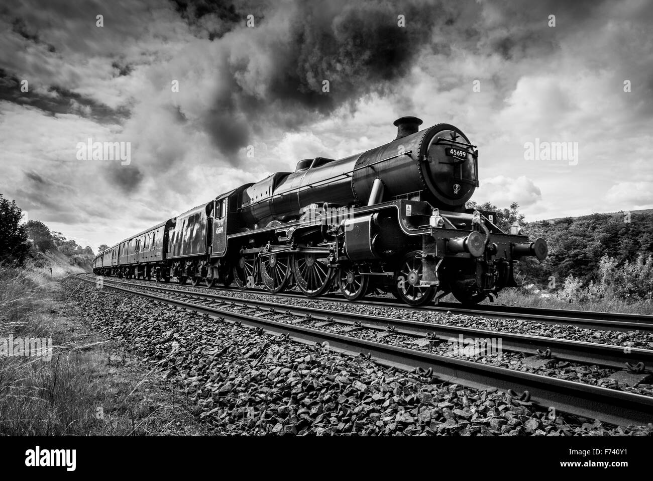 Steam portraits Black and White Stock Photos & Images - Alamy