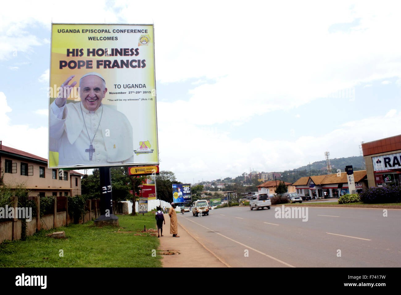 Kampala road hi-res stock photography and images - Alamy