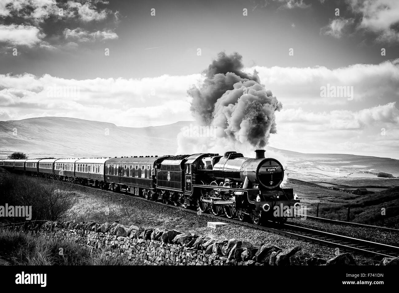 Steam portraits Black and White Stock Photos & Images - Alamy