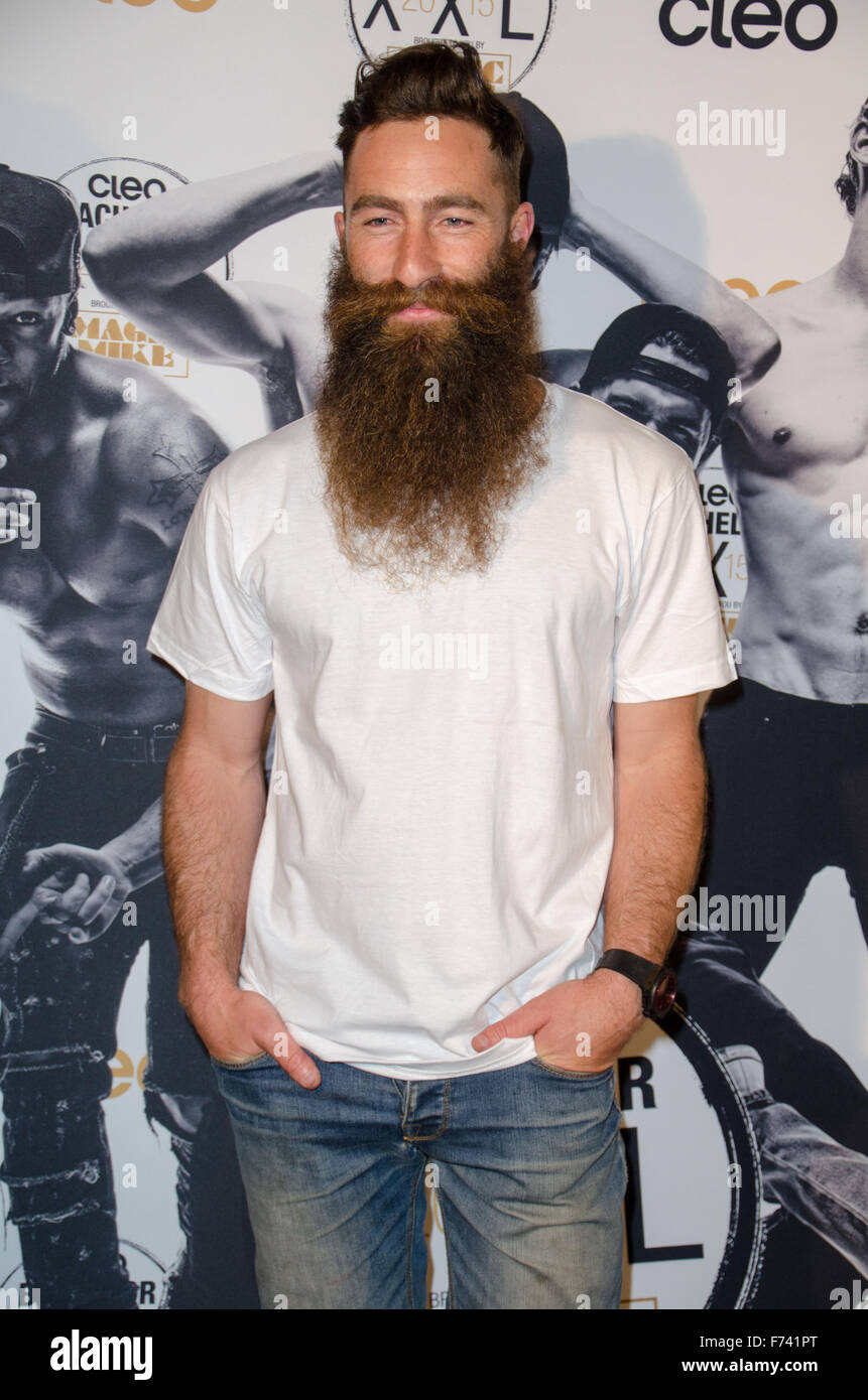 Sydney, Australia. 25th November, 2015. Jimmy Niggle poses on the black ...