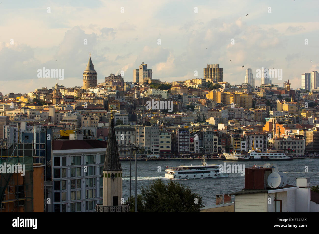 Istanbul in Turkey city view Stock Photo - Alamy