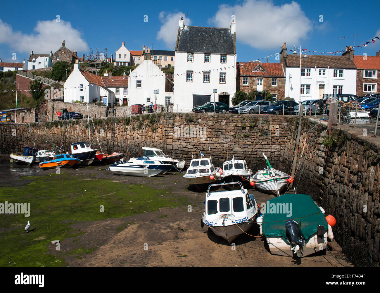 Crail Harbour Stock Photo - Alamy