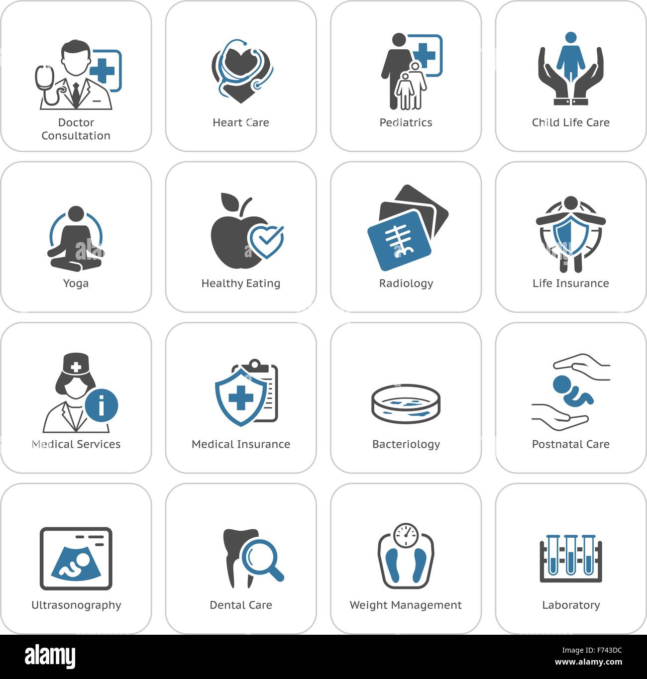 Radiology medical services icon Stock Vector Images - Alamy